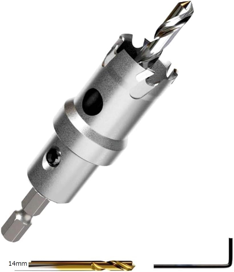 バリエーションコード : 2b25vkdgt8商品コード2b2ksqg2f0商品名インパクトドライバー用超硬 ステンレス ホールソー 六角軸 6.35mm 鉄 金属 木工 対応 穴あけ 電動ドリル ドライバー ホールカッターブランドShop...