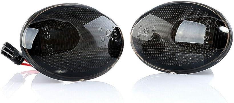 商品コード2b6i8gvgjt商品名互換品BMW MINI R55 R56 R57 R58 R59 スモークレンズ仕様 ファイバーLED 流れて光る シーケンシャル フロントサイドマーカー ウインカーブランドhotimpMINI R55 R...