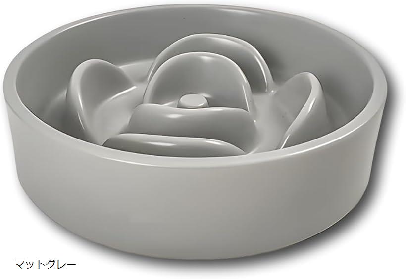 バリエーションコード : 2bu4pqw52p商品コード2bu4ps8gu2商品名ペット用 陶器製 早食い防止皿ブランドENN LLCカラーマットグレー「健康的な食事ペース」この陶器製早食い防止皿は、ペットが食事をゆっくりと楽しむことを促進...