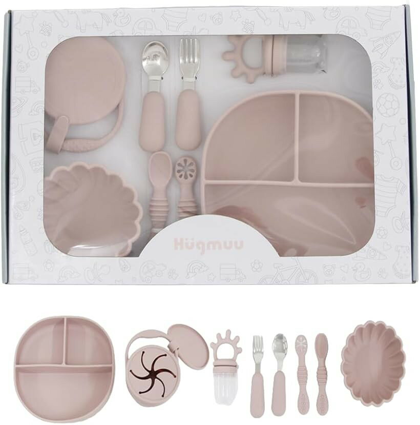 バリエーションコード : 2bjs8oxq1o商品コード2bjs8uv9lh商品名離乳食 食器セット 8点セット お食事セット 吸盤 ひっくり返らない 女の子 男の子 赤ちゃん 子供 シリコン hugmuuブランドHügmuuカラーPowd...
