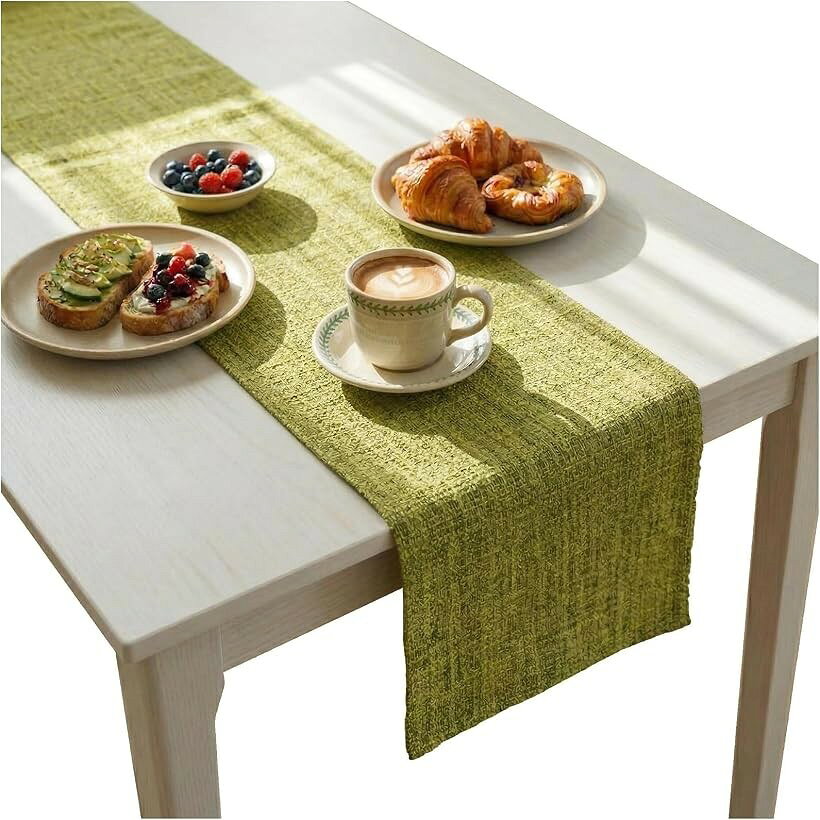 バリエーションコード : 2brs4t0688商品コード2brs6nwji1商品名テーブルランナー センタークロス 食卓 無地 エレガント 北欧 洗濯可ブランドmoseyカラーグリーンサイズ等30cmx210cm「扱いやすさが魅力のポリエス...