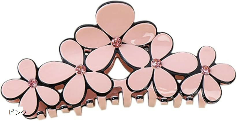 バリエーションコード : 2buog2w1cq商品コード2buog8n8uj商品名ヘアクリップ 大き目 花柄 バンスクリップ ヘアクロー 髪留め クリップ hair clip ハーフアップ ヘアアクセサリー かみどめ おしゃれ 大人 可愛い...