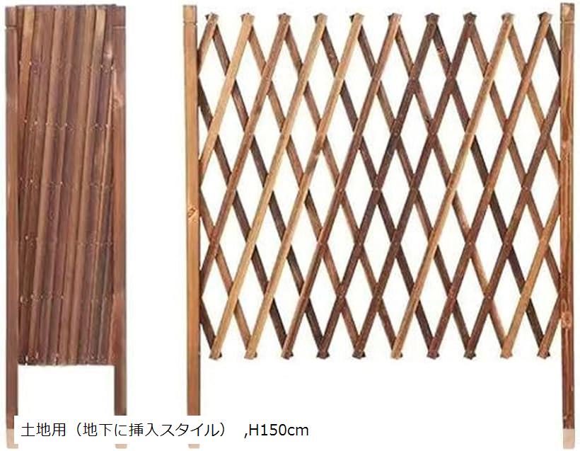バリエーションコード : 2buiifur81商品コード2buii5hjw3商品名庭の柵 ガーデンフェンス 天然木 伸縮 庭 木製柵 フェンス・垣 アコーディオン カーゲート 柵 門扉 高さ ラティス・垣根・ゲートブランドNNCLSカラー土...