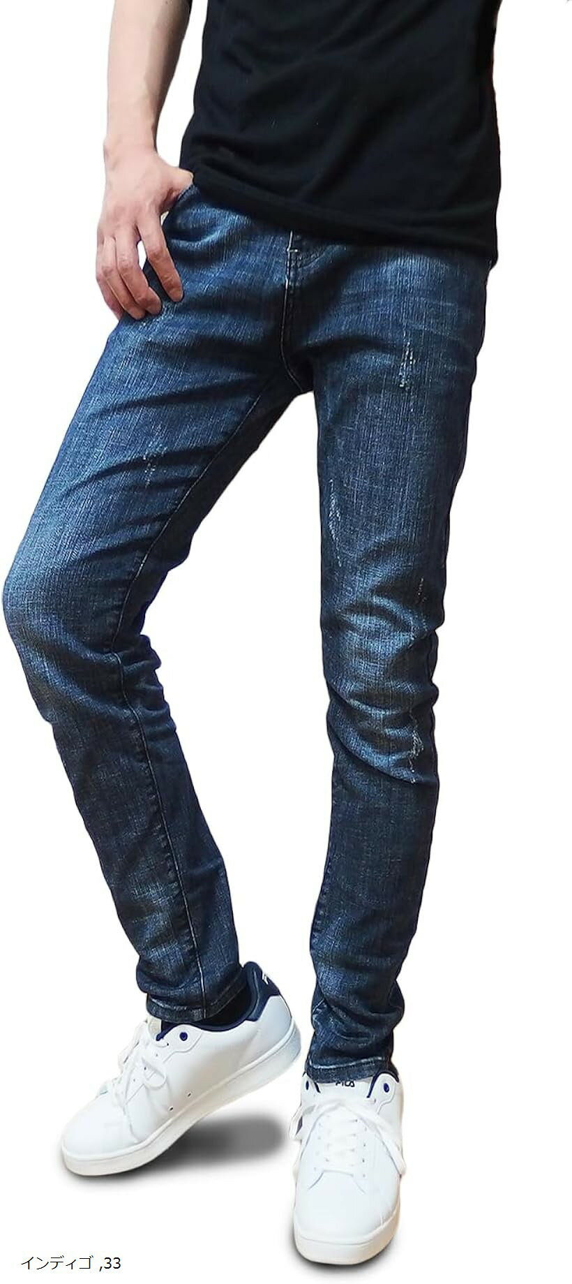 バリエーションコード : 2b2s16slpu商品コード2b2s1i80nc商品名デニムパンツ メンズ ストレッチ スリム ジーンズ ジーパン ゆったり デニム パンツブランドSilver ＆ Styleカラーインディゴサイズ等33「商品仕...