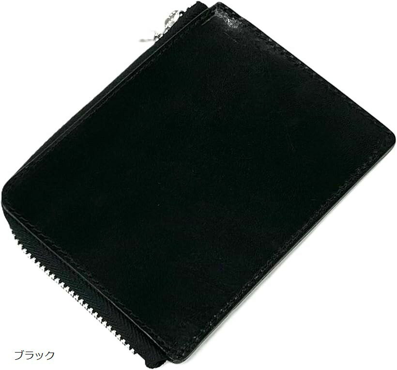 バリエーションコード : 2bugt53iph商品コード2bugt5tsxh商品名栃木レザー L字ファスナー コンパクト財布 小銭入れ WT25-801ブランドHANG OVERカラーブラック＊ 仕様 サイズ：約 縦10.0cm x 横13...