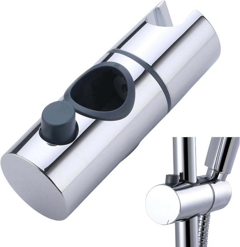 商品コード2burpp5032商品名シャワーフック 25mm スライドバー用 ホルダー 角度調整 固定力強化 シャワーヘッド ハンガー 工具不要 取付簡単ブランドEast Leafカラーシルバー「使い勝手に優れた角度調整機能」 シャワーヘッ...