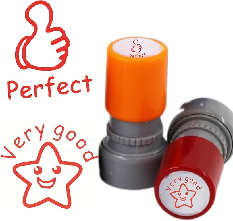 商品コード2buixup281商品名スタンプ ごほうび 浸透印 よくできました スタンプ 見ました 手帳用 ハンコ 英語 文字入り 20mmサイズ かわいい評価印 Perfect＆Very goodブランドAkaakaカラーカラーランダムサ...