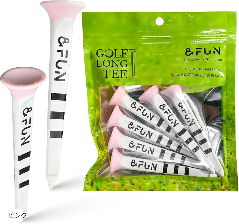 バリエーションコード : 2b9osryld1商品コード2bulxh3wp3商品名ゴルフティー ロングティー ボールを乗せやすい 目盛り付 飛距離アップ 80mm 6本入 アンドファンブランド＆FUNカラーピンクラバー加工の大型ヘッド（ カ...