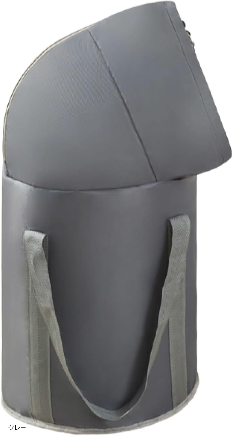 バリエーションコード : 2bugth0fyo商品コード2bugth9puv商品名膝上対応 足湯 72cm 折りたたみ式 保温 携帯便利 足浴桶ブランドPIENSEカラーグレー膝上までしっかり浸かれる72cmの折りたたみ式足湯バケツ。冷えや...