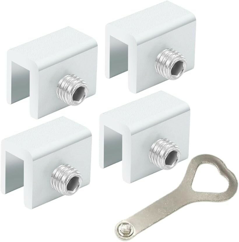 商品コード2b98669w5v商品名窓 ロック サッシ ストッパー 子供 鍵 引き戸 ドア 網戸 防犯 強力 補助錠 工具付 4個セットブランドI'm so happy「全家族を守る、強力窓ロック」最適な開き幅で窓を固定し、お子様やペットの...