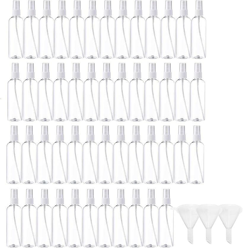 商品コード2brl00jfkc商品名スプレーボトル 100ml アルコール対応 漏斗3個付き 霧吹き ミスト 旅行 小分けボトル 50個セットブランドAurenne「お得な100mlスプレーボトル50本セット」 持ち運びに便利なミニサイズで...