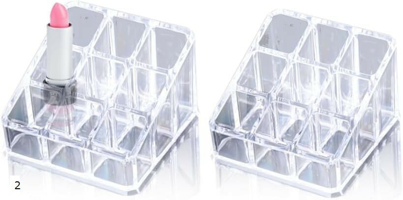 バリエーションコード : 2b9qlkc434商品コード2b9qlrp296商品名リップ収納 メイクボックス リップスタンド コスメ収納 収納 卓上 口紅 ブラシスタンド アクリルブランドJP Numberカラークリア(2個「リップなどの収...