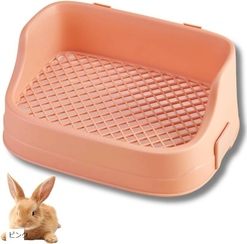 バリエーションコード : 2buwufctix商品コード2buvyo1dyn商品名うさぎ トイレ ペット 小動物 上下分離可能 ケージ固定 フック着脱 飛び散り防止ブランドAll Trustカラーピンク「お掃除が簡単」上下を簡単に分離できる...