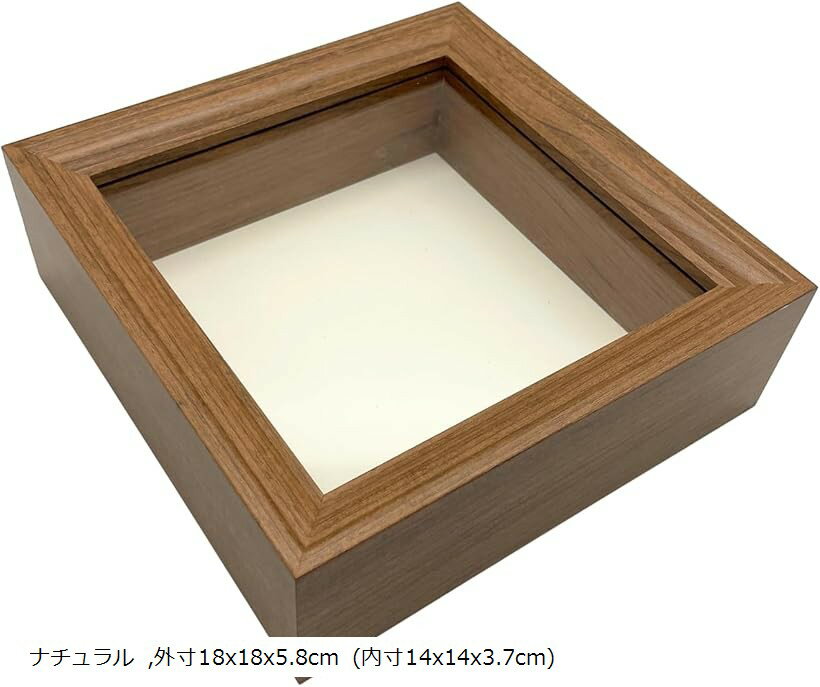 バリエーションコード : 2bupql9u4i商品コード2bupqpndp8商品名標本箱 シーラケース 昆虫 小型 木製 MDFブランドCOZENTAカラーナチュラルサイズ等外寸18x18x5.8cm (内寸14x14x3.7cm)高級感あ...