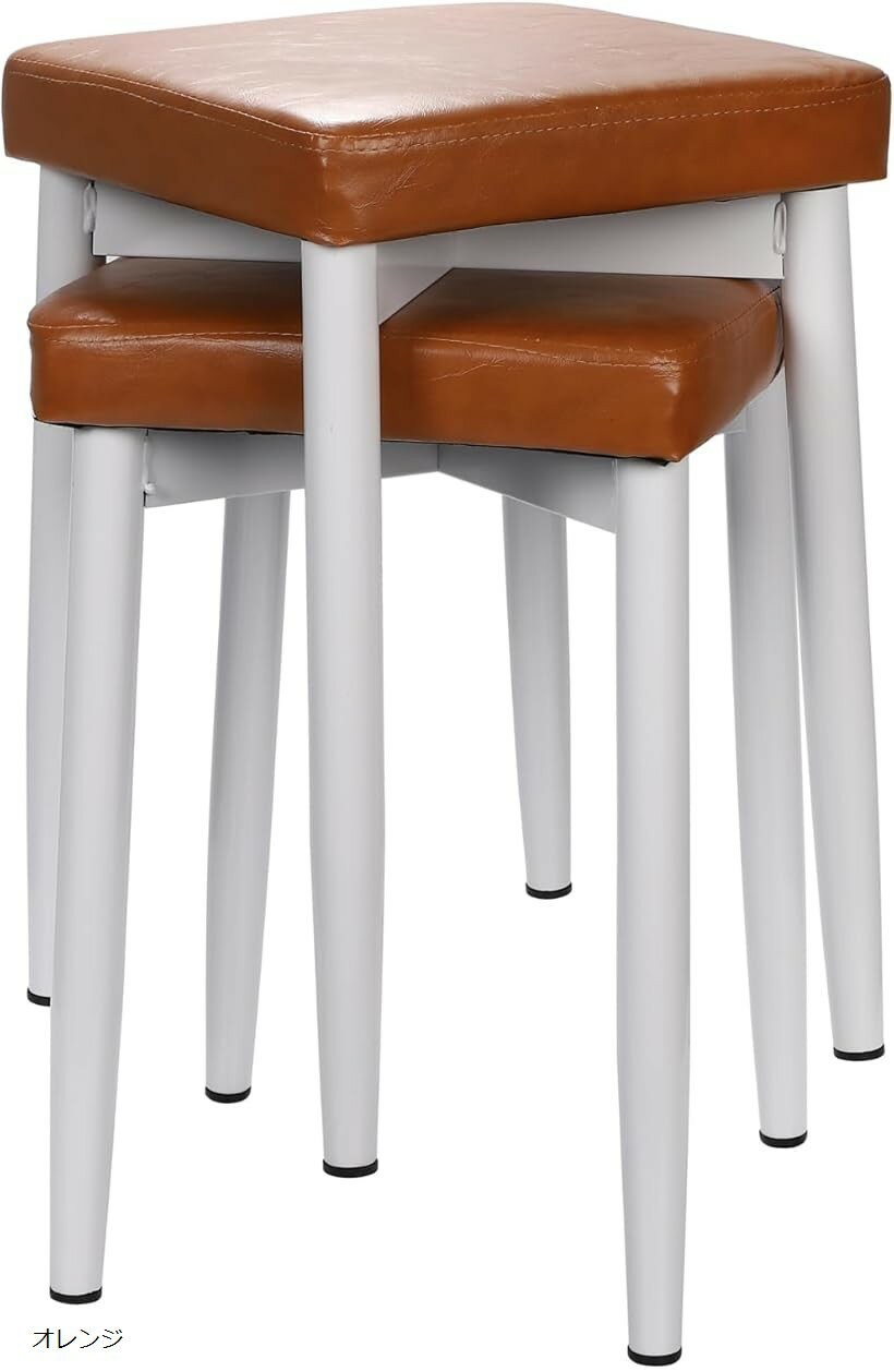 バリエーションコード : 2bu3c4fd1y商品コード2bu3vcs2l6商品名スタッキングチェア 椅子 スタッキングスツール ミニ椅子 背もたれなし スツールブランドAZNABLEカラーオレンジサイズ等ワンサイズ「省スペースに優れたスタ...