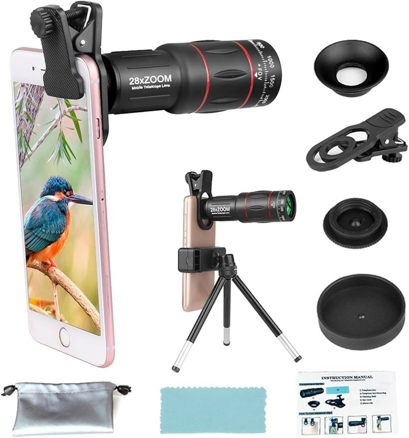 商品コード2bus62wkhq商品名18倍単眼鏡 スマホ望遠レンズ BAK4プリズム 望遠鏡 三脚付属 クリア 鮮明 軽量 コンパクト 持ち運び簡単 装着簡単 ライブ専用 野球観戦/運動会/コンサート/旅行 子供 誕生日 プレゼントブランド...