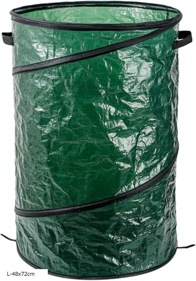 バリエーションコード : 2busuuu3cs商品コード2busuks2s2商品名ガーデンバッグ ホップアップ 自立式 落ち葉入れ ゴミ箱 園芸用 庭掃除 家庭菜園 折りたたみ 取っ手付きブランドNowaLaboカラーグリーンサイズ等L-4...