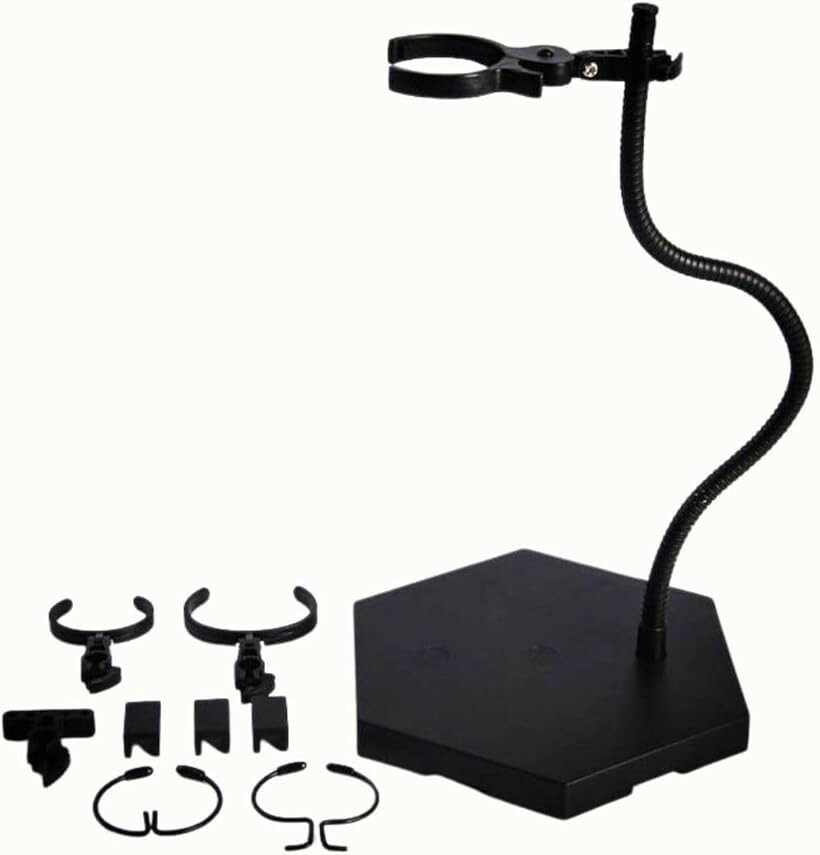 商品コード2bun50pypu商品名フィギュア スタンド 1/6スケール対応 台座 プラモデル ドール ディスプレイ 安定固定ブランドSolvantaカラーブラック「多関節アーム」5タイプのアームを同梱し、さまざまな形状のフィギュアに対応可...