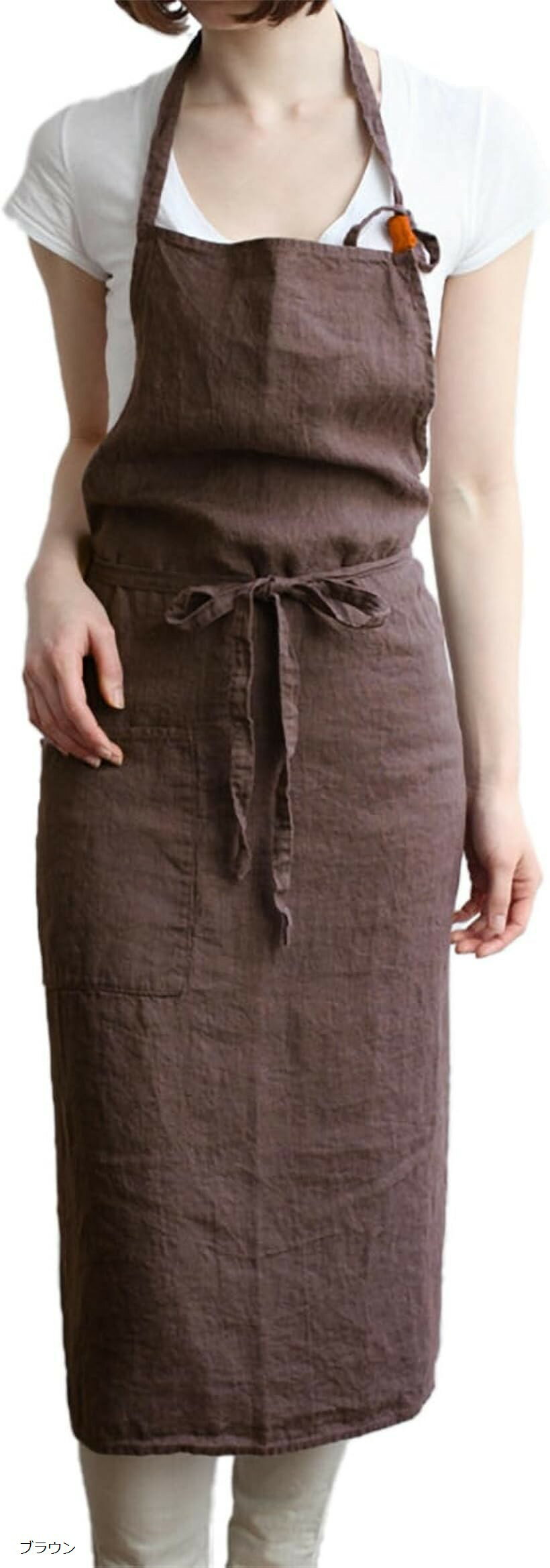 バリエーションコード : 2bujugp09v商品コード2bujrt6h6o商品名クローブキューブ リネン エプロン 綿 混紡 ユニセックス 北欧風 首掛け カフェ キッチン ガーデニングブランドClove Cubeカラーブラウンサイズ等F...