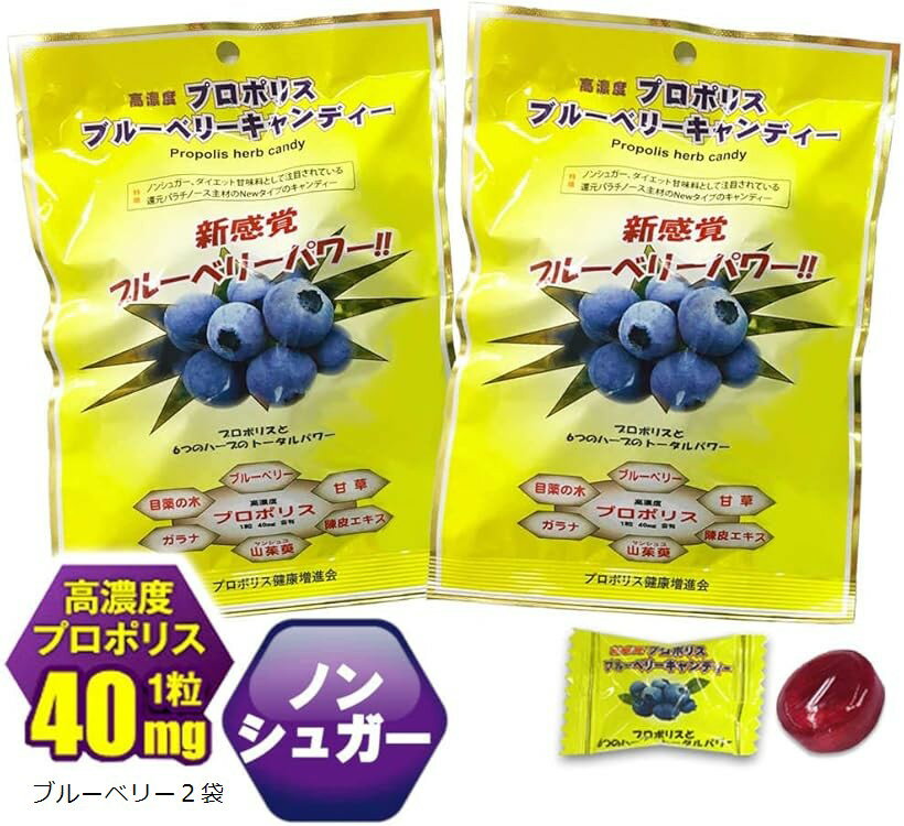 バリエーションコード : 2b2go4fpqu商品コード2b8iri35ky商品名高濃度 ウルトラグリーンプロポリス高配合 プロポリスキャンディー 2袋 ブルーベリー プロポリス含有量40mg プリポリス のど飴 ノンシュガー 個包装ブラン...