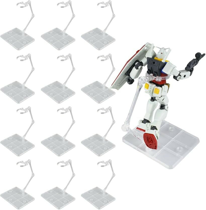 商品コード2bruf1hrfr商品名1/144フィギュアスタンド ポージング 浮遊感 HG/RG対応 プラモデル C型クリップ付きブランドgtshop-goodsカラークリア12個セットお気に入りのフィギュアやプラモデルなどにポージングを付...