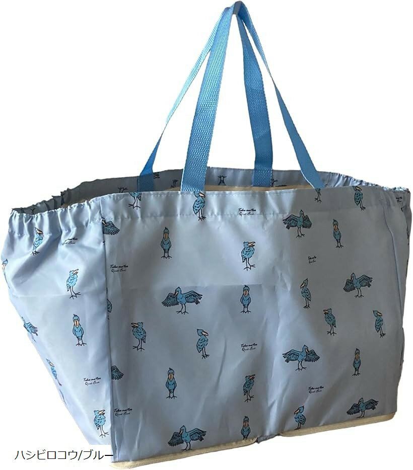 バリエーションコード : 2b9xswvls6商品コード2br2qnp3ik商品名ノア レジカゴ対応 保冷 エコバッグ 大容量 折り畳み 軽量ブランドNoah État de pleine satisfactionカラーハシビロコウ/ブルー...