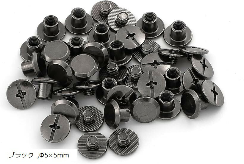 バリエーションコード : 2brj9n4u8p商品コード2brjucx1yf商品名シカゴスクリュー シカゴネジ レザークラフト用 20個セットブランドトカリリカラーブラックサイズ等Φ5x5mm「6サイズから選べる留め具」 レザークラフト用の...