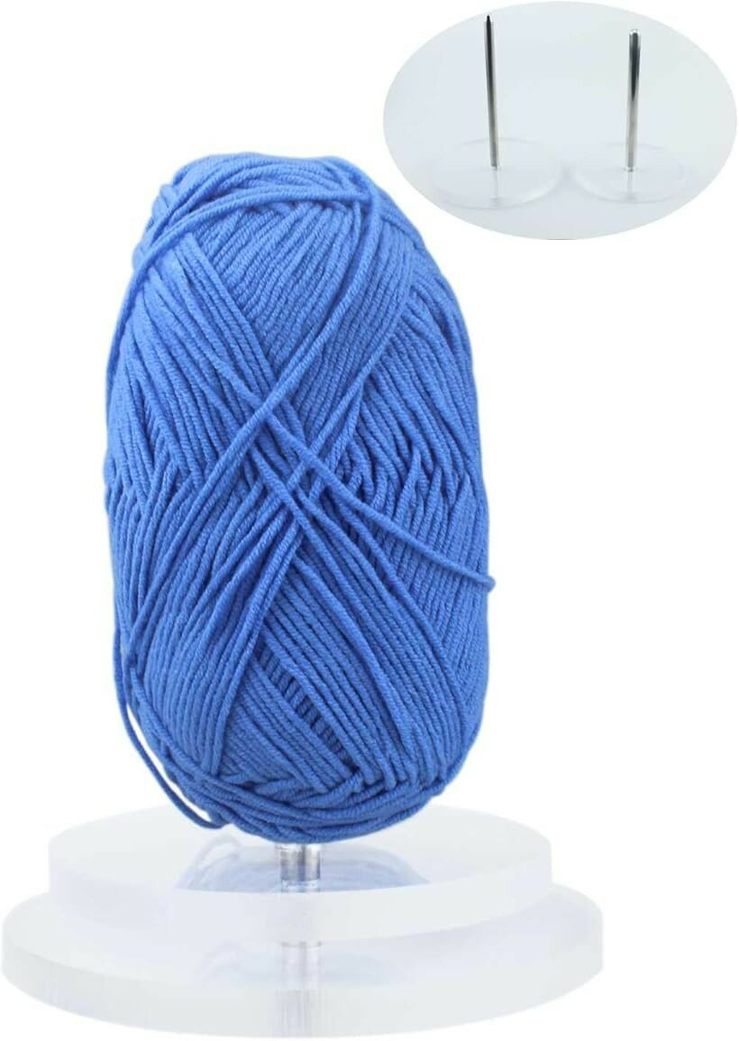 商品コード2bucu26vyv商品名ヤーンホルダー アクリル製毛糸ホルダー 糸がスルスル出せる回転式毛糸スタンド 組み立て不要 毛糸玉コーン糸用 編み物道具ブランド心楽家編み物の際に毛糸が転がるのを防ぎ、糸をスムーズに引き出せるヤーンホルダ...