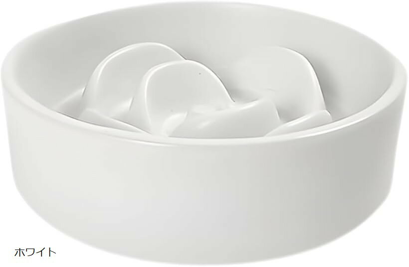 バリエーションコード : 2br5n3ly89商品コード2br5ns3h5h商品名早食い防止 陶器製 フードボウル 犬 猫 小型犬 ゆっくり食べれて倒れない ペット用 食器 餌入れ 皿 重い 安定 動かないブランドJUSTVELカラーホワイ...
