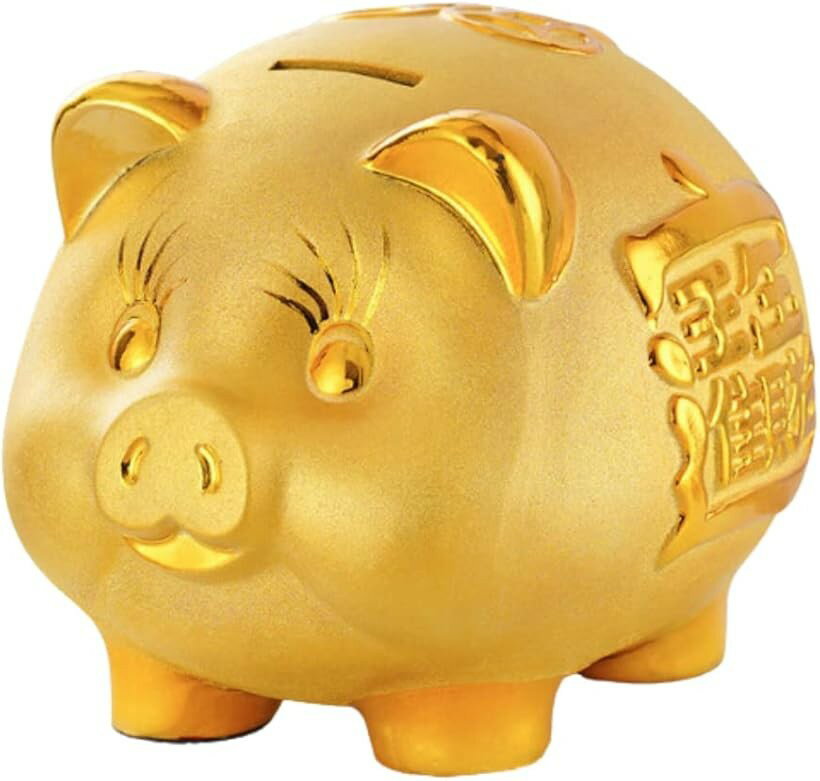 商品コード2bjy42li2i商品名ブタ 貯金箱 金色 インテリア 開運 金運 アップ バンク コイン お金 キャッシュ マネー ボックスブランドORIJIRIカラーゴールドサイズ等Largeキュートな金色のピギーバンクです。金運の象徴でも...