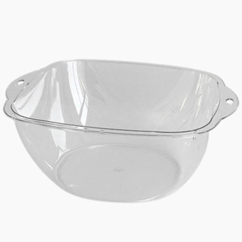 商品コード2b90qlnoqw商品名洗面器 たらい 洗濯桶 洗濯 掃除 足浴 桶 クリア 透明 アウトドアブランドARESACHIカラークリアサイズ等22cmx12cmx35.5cm「多目的な洗面器」顔をしっかり洗ったり、髪を流したりできま...