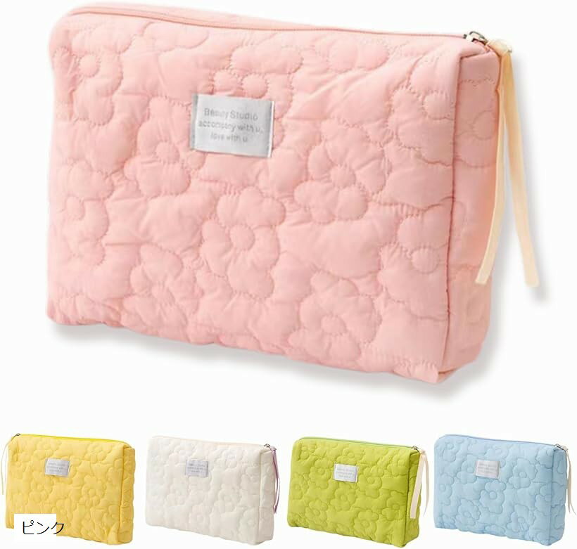 バリエーションコード : 2brj8lwwyw商品コード2brjfs03su商品名ポーチ 大きめ 化粧ポーチ メイクポーチ コスメポーチ 小物入れ 大容量 旅行ブランドMeilleur Choixカラーピンク「大人花柄デザイン」 ふっくらと...