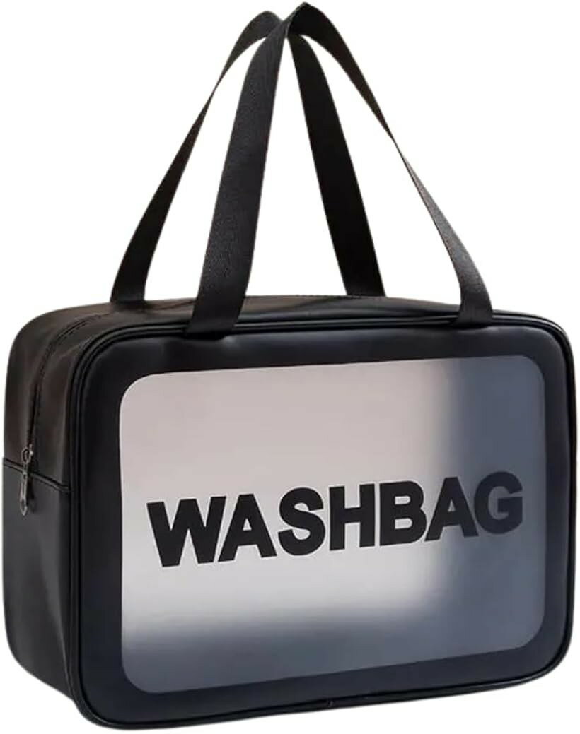 商品コード2bugx96fvf商品名洗面化粧バッグ 乾湿分離 プール ポーチ 2段収納バッグ 温泉 防水 お風呂 トラベルポーチ 大容量 二重構造 メイクポーチ 持ち運び 透明 広口設計 半透明 クリアブランドTo all Genieカラー...