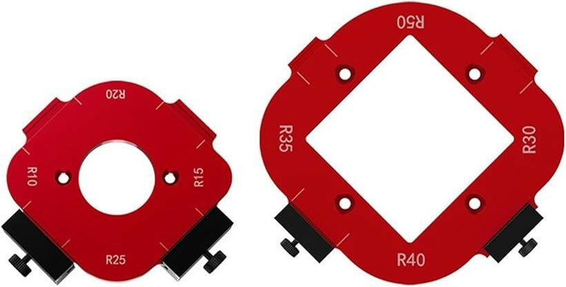 商品コード2brorjuv2y商品名トリマー 角治具 Rコーナー加工治具 半径治具 ルーターテンプレート 木工用 コーナージグ 円弧加工 木工ツール R10 R15 R20 R25 R30 R35 R40 R50 2点セットブランドAnMI...