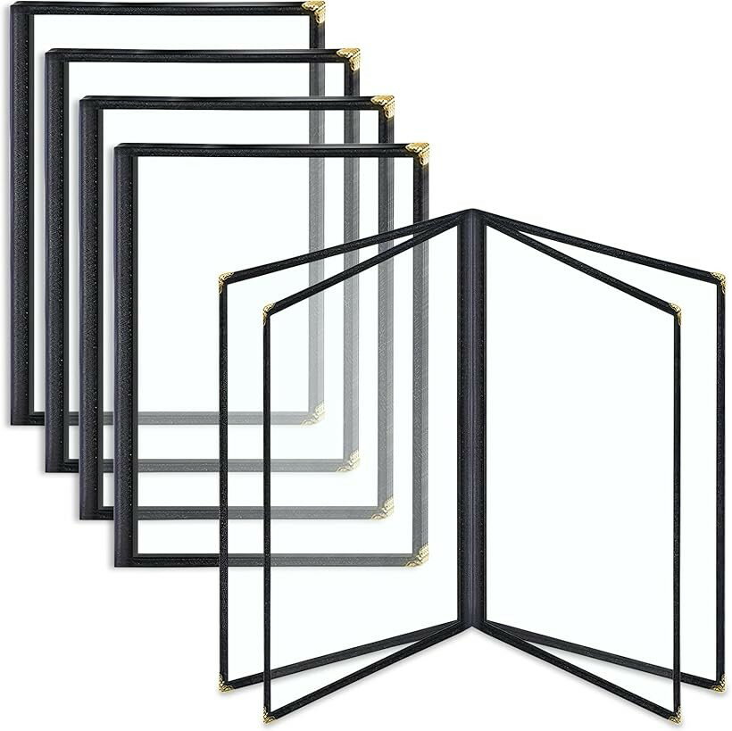 バリエーションコード : 2brodw3c58商品コード2brod9tlkf商品名メニューブック メニュー表 A4 縦長 メニュー入れ メニューファイル 両面 冊子 透明ブランドMorishoカラークリア 黒サイズ等8ページ 5冊 セット「...