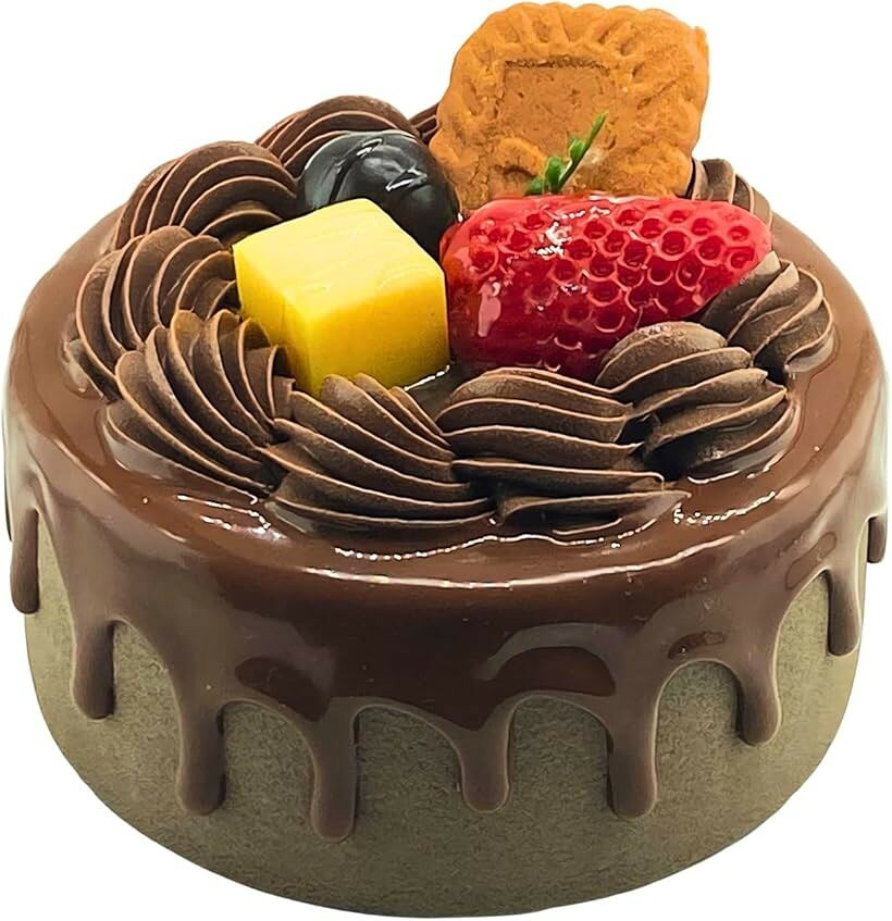 商品コード2bun1ll8n4商品名食品サンプル ダミーケーキ フェイクケーキ クレイケーキ ホールケーキ チョコケーキ おもちゃブランドMiaomyaoカラーブラウンサイズ等小さい「リアルな質感」まるでパティスリーのショーケースから飛び出...
