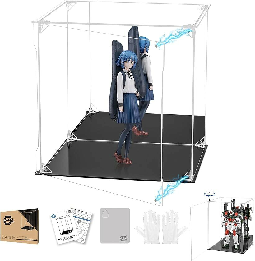 バリエーションコード : 2b9od930d1商品コード2br3ygy8nf商品名フィギュアケース UVカット アクリルケース マグネット付き 前扉 コレクションケース ディスプレイケース ショーケース 組み立て式 防汚れ 手袋 クリーニン...