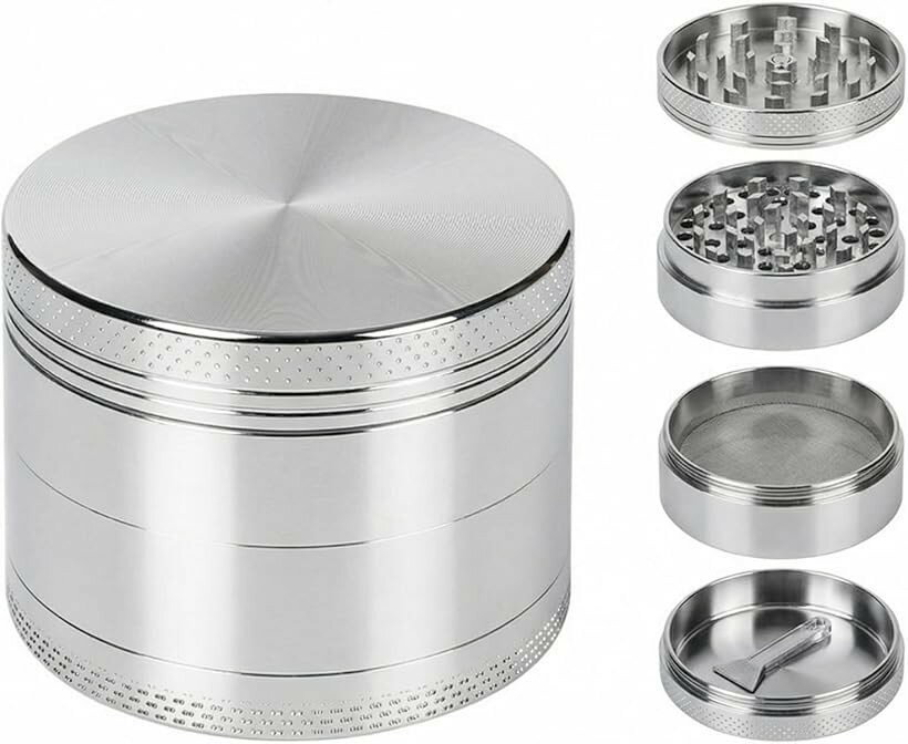 バリエーションコード : 2brwks8tpp商品コード2brwrnd8g3商品名煙草グラインダー 裁断機 クラッシャー マルチミル コンパクト 5cmブランドideamallカラーシルバー「仕様」コンパクト設計で、持ち運びやすさと安定感を...