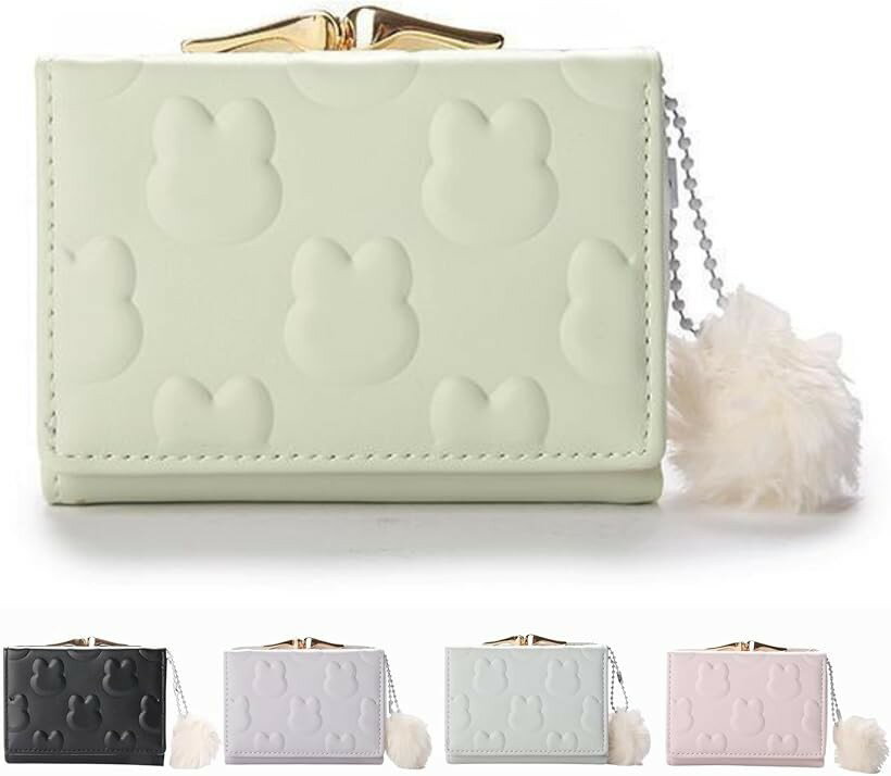 バリエーションコード : 2brw884pjy商品コード2brw88j2gu商品名財布 子供 キッズ 女の子 がま口 小学生 三つ折り コンパクト ミニ財布ブランドMeilleur Choixカラーグリーンサイズ等小型「うさぎ型押し」 ウサ...