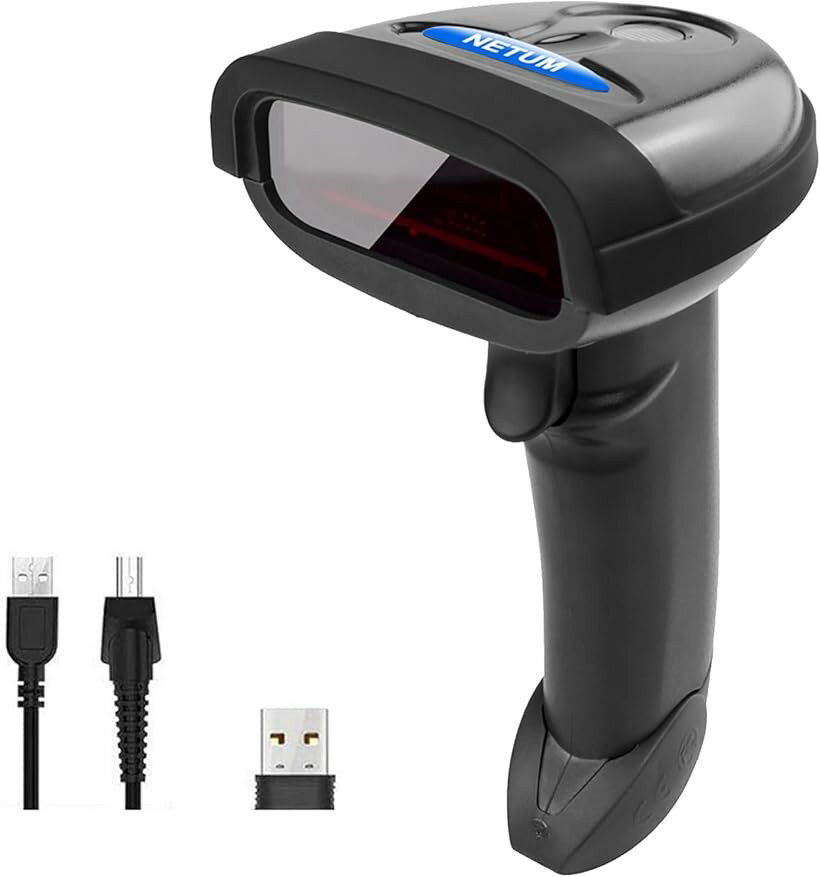 商品コード2bispntqxq商品名バーコードリーダー USB 1D バーコードスキャナー ワイヤレス2.4GHz 手持ち 充電式 有線/無線対応 タブレットPC POS対応 NT-1698WブランドNETUMカラーNT-1698W「ワイヤ...