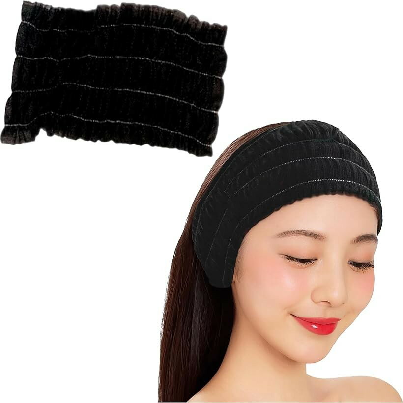 バリエーションコード : 2brtudg8i8商品コード2brtu3gpkl商品名使い捨てヘアバンド 個包装 不織布 伸縮タイプ エステ・サロン用 フェイシャル 洗顔 施術向けブランドAlpha Depotカラーマルチサイズ等ブラック x ...
