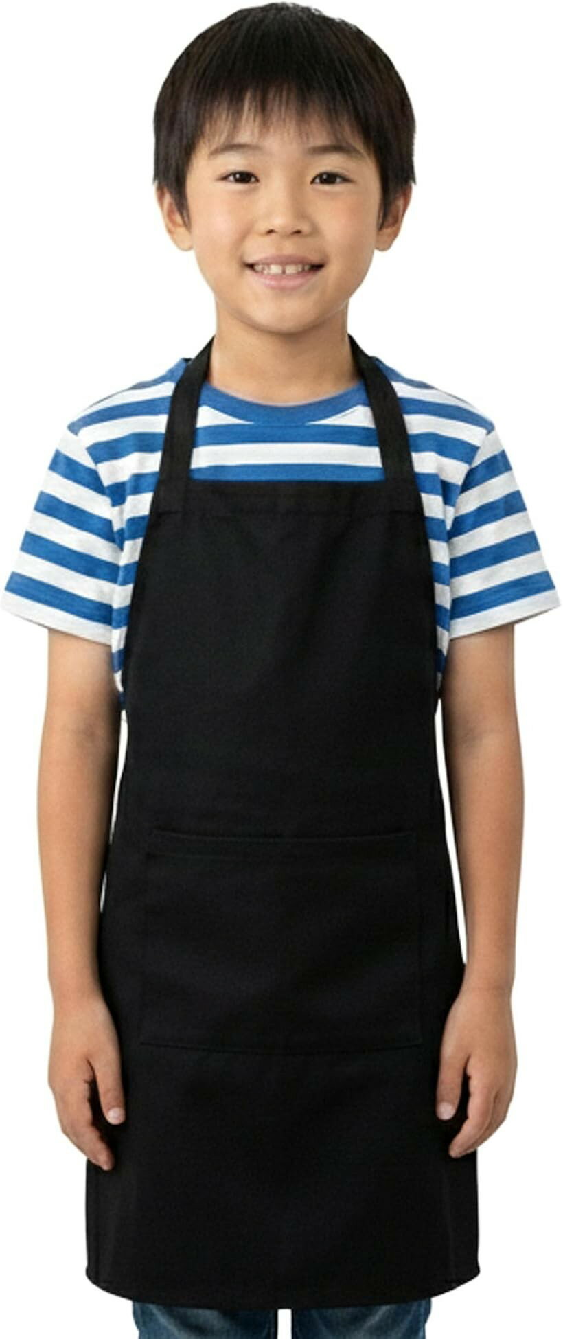 バリエーションコード : 2br3o18hv9商品コード2br3o81hpv商品名子供用エプロン シンプル 無地 男女兼用 前ポケット付き お手伝い 料理 工作 給食当番ブランドARASAWAカラーブラックサイズ等M毎日のお手伝いがもっと楽...