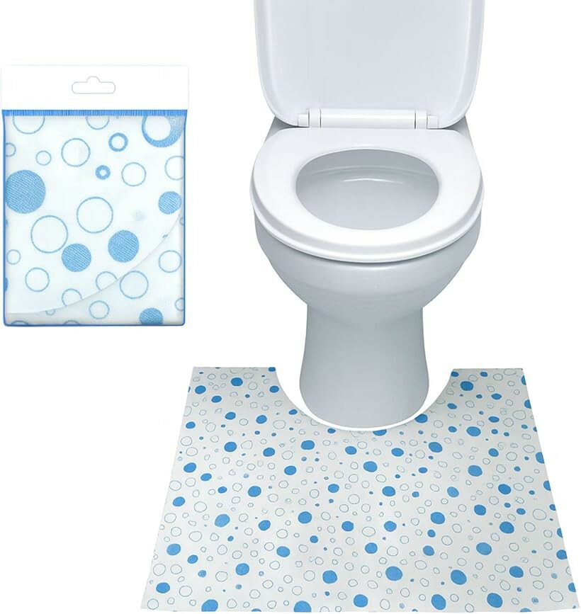 商品コード2bun4fcdqj商品名トイレマット 使い捨て 吸水 床 トイレシート 尿はね防止 滑り止めシール付き 20枚セットブランドAll Trustカラーホワイトサイズ等約60cmx60cm「床への尿はねを徹底ガード。大判吸水シート」...