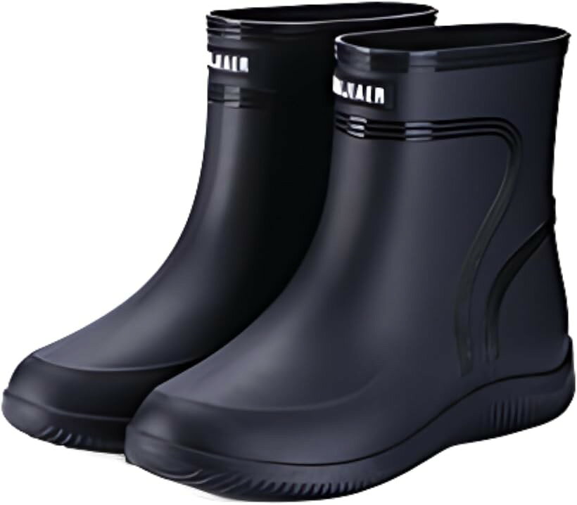 バリエーションコード : 2bu35qdcck商品コード2br1jn8qrx商品名メンズ レイン シューズ 防水 雨 園芸 農業 通勤 ショート丈 長靴 釣り 通学 梅雨 学校 無地ブランドCALM.stカラーブラックサイズ等23.5 cm...
