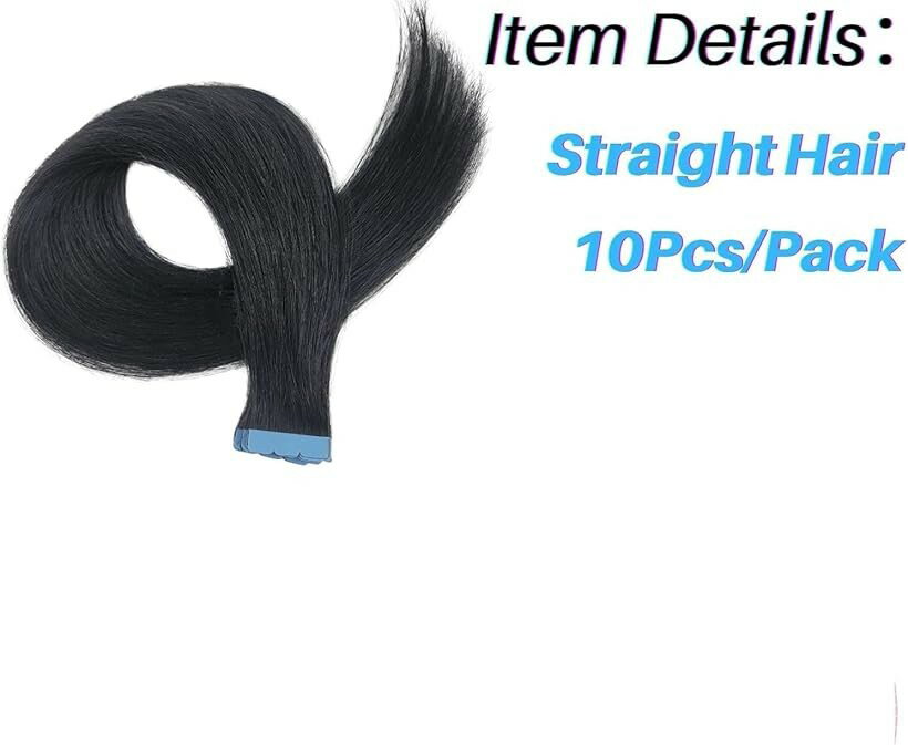 バリエーションコード : 2brv6ldp3q商品コード2brv6q9vjd商品名人毛 シールエクステ M tape hair レミーエクステ カラー ウィッグ エクステンション 10本 1# 16inch 40cmブランドXUANHEFA...
