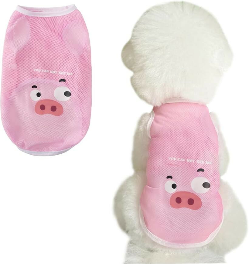 バリエーションコード : 2b9lfki0w5商品コード2b9lfkliiq商品名犬 服 春夏 ベスト メッシュ ひんやり 動物柄プリント 犬 服 夏 シャツ 薄い 通気性 涼しい 軽量 速乾 犬服夏用 シャツ 子犬 小型犬 中型犬 ペット...
