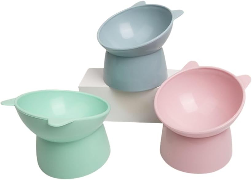 商品コード2burd8ry6i商品名猫 餌入れ フードボウル ペット用 食べやすい 食器 15度傾斜設計 吐き戻し防止 首の負担軽減 滑り止め付 犬猫兼用 3個セットブランドEINEYカラーカラフル「自然な食事姿勢」15度の傾斜設計により、...