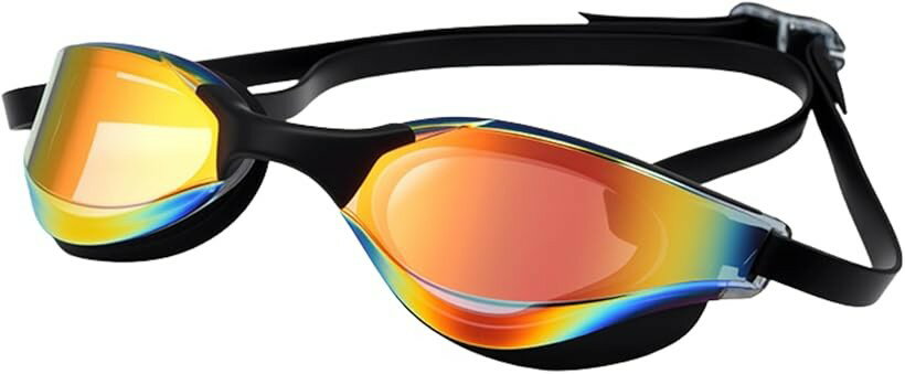 バリエーションコード : 2brpv15hxd商品コード2brpvdn3oj商品名スイミングゴーグル 競泳 ミラーレンズ 曇り止め 170°広角 防水 3サイズ鼻ベルト ケース付ブランドCOZENTAカラーオレンジ「170°ワイドビュー設計...