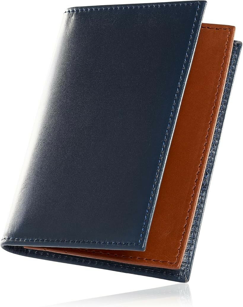 バリエーションコード : 2brkd0o9xs商品コード2brkd5vlwq商品名名刺入れ メンズ 本革 ベジタブルタンニン鞣し2色バイカラー オイルレザー 大容量ブランドDanke Bestens.カラー4.ネイビーxブラウン「人気のDa...