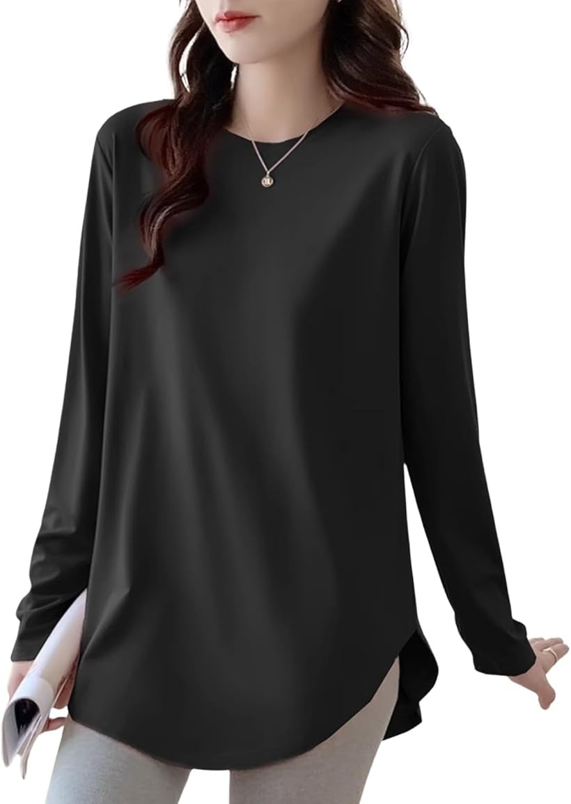 バリエーションコード : 2brq1hnusy商品コード2brqwcwkow商品名長袖 Tシャツ トップス レディース 丸首 クルーネック ゆったり カジュアル 無地 シンプル おしゃれ かわいい 女性 女子 女の子 シャツ カットソー ロ...